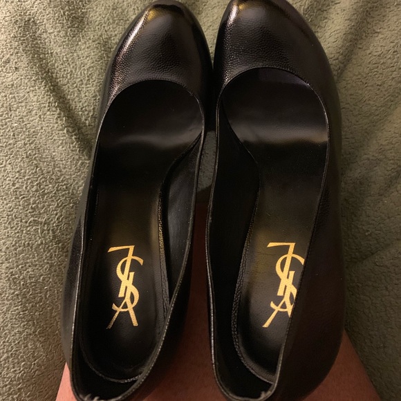 Yves Saint Laurent | Shoes | Ysl Size 4 Black Pumps | Poshmark